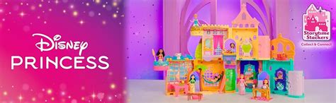 Mattel Disney Princess Toys Jasmine Doll House Stackable Castle With 1 Small Doll