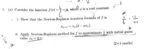 Solved A Consider The Function F X X A Whore A Is A Chegg Com