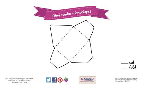Mini Envelope Template