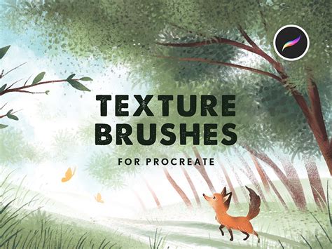 free texture procreate brushes brushset