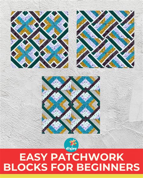 Easy Patchwork Blocks For Beginners