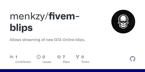 GitHub Menkzy Fivem Blips Allows Streaming Of New GTA Online Blips