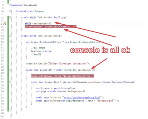 Bug Playwrightcreateasync Is Hanging When Its Executed By Github Runner Via Nsole