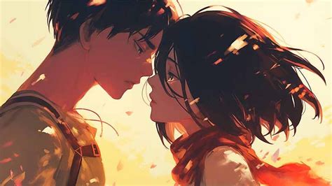 Eren X Mikasa Wallpaper Scarf