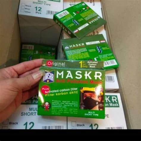 Jual Masker Anti Polution Masker Filter Karbon Aktif Shopee Indonesia