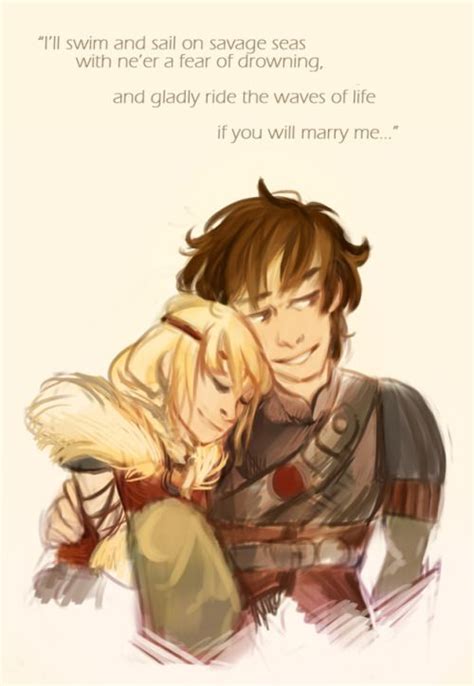Hiccup And Astrid How To Train Your Dragon 2 Fan Art