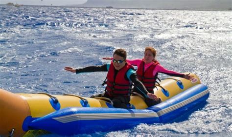 사이판 마나가하 섬 And 파라세일링 And 제트 스키 투어