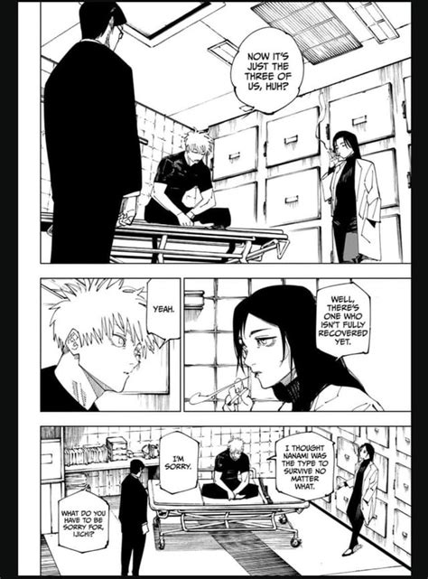 Any Idea Who Was Shoko Referring To In This Panel R Jujutsufolk