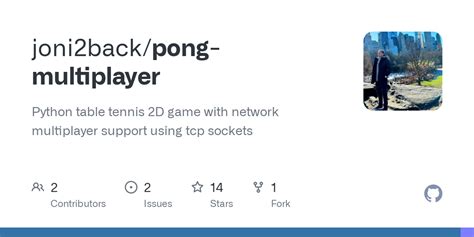 Github Joni2backpong Multiplayer Python Table Tennis 2d Game With Network Multiplayer