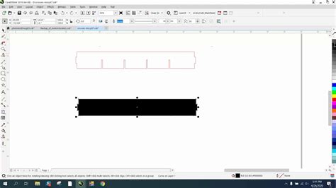 Corel Draw Tips And Tricks Divider For A Draw Part 2 Youtube