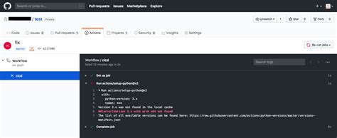 【github Actions】self Hosted Runnerでsetup Pythonアクションを使用したらエラーでハマった話 Developersio