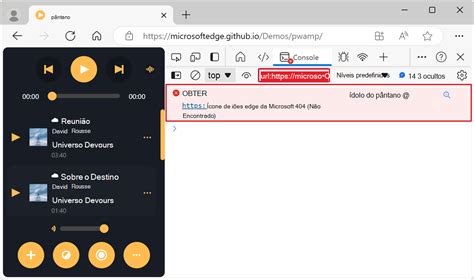 Referência De Funcionalidades Da Consola Microsoft Edge Developer Documentation Microsoft Learn