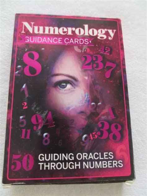 Carte Guida Numerologia 50 Carte Guida Oracoli Attraverso I Numeri