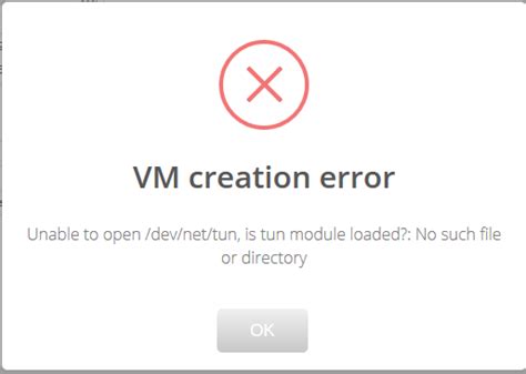 Error Creating Vm Devnettun Vm Engine Kvm Unraid