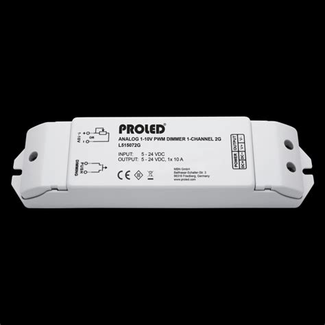 Driver De Led PWM Analog V PWM Dimmer Channel G LEDBOX Company