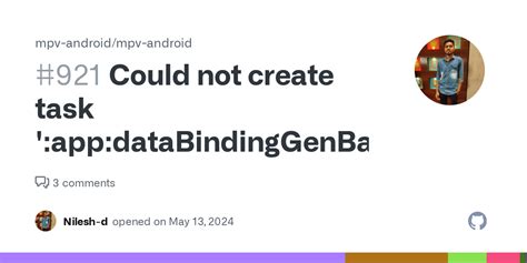 Could Not Create Task Appdatabindinggenbaseclassesdefaultdebug