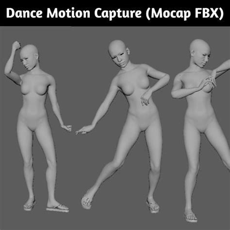 Female Dance Motion Capture Fbx File 3d Model Animated Cgtrader