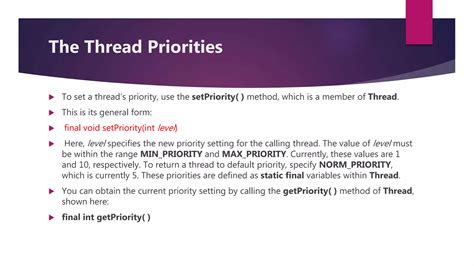 Multithreading In Java Pptx Programming Languages Computing