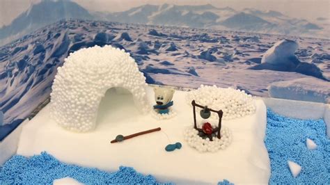 Зимняя поделка в садик зимняя сказка Поделка своими руками Youtube