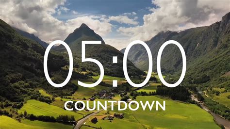 5 Minute Timer With Relaxing Piano Music And Alarm Youtube