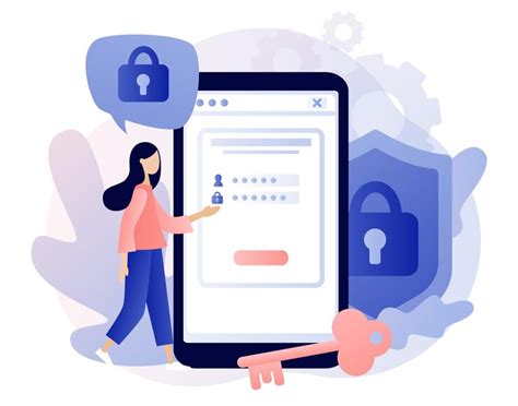 Premium Vector Account Login And Password In Smartphone App Data