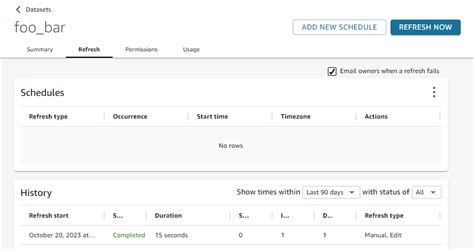 Automate Failed Dataset Ingestions Using Amazon Quicksight Aws