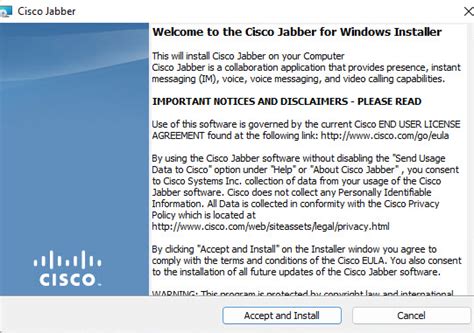 Jabber Windows Client Installation And Configuration
