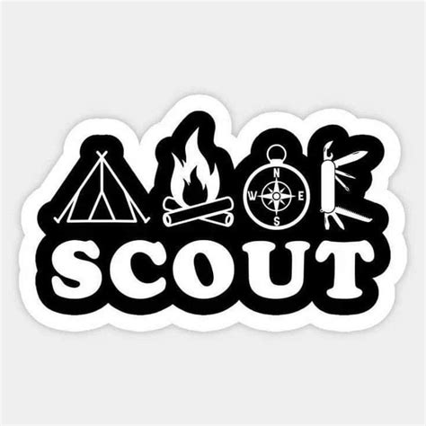 Scout Hand Sign Scouting Laws Sticker Scout Artofit