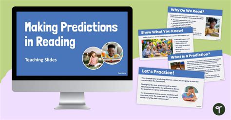 Making Predictions Powerpoint Teach Starter