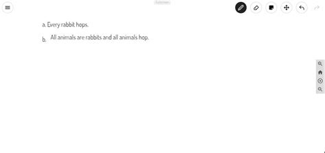 solved translate the following statements into symbolic form using