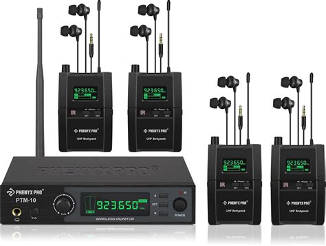 Phenyx Pro Wireless In Ear Monitor System Stereo Iem