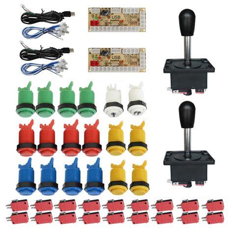 DIY Zero Delay Arcade USB Encoder Joystick And Push Buttons BLEE