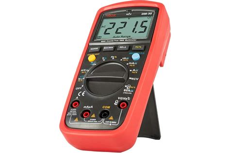 Цифровой мультиметр RGK DM-30 с поверкой 779654 - выгодная цена, отзывы ...