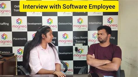 Magneq Software On Linkedin Interview With Software Employee Software Job Mnc Job