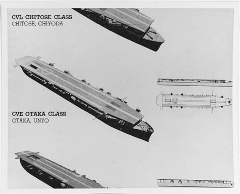 Nh 111731 World War Ii Japanese Carriers Of Cve Otaka Class Otaka Unyo