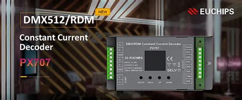 Constant Current DMX Decoder For RGB RGBW LED Lights