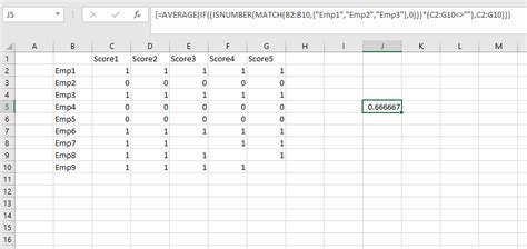 Excel Averageifs Multiple Columns When Meets Multiple Criteria In One