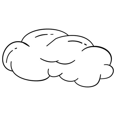 Hand Drawn Cloud Sketch Style Line Cloud 68044211 Vector Art At Vecteezy