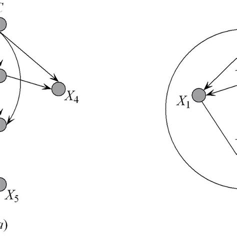 A An Example Of Tree Augmented Naive Bayes Tan Which Takes X 1 As