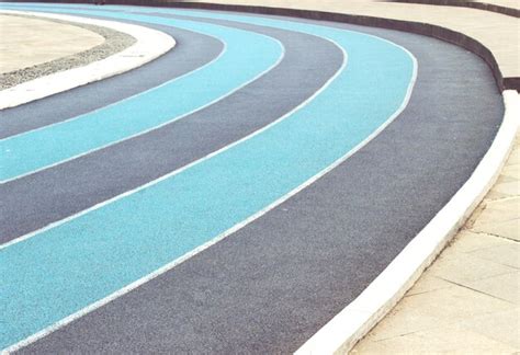 Premium Photo Empty Running Track