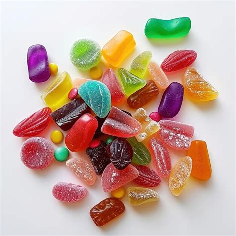 Colourful Candy Premium Ai Generated Image