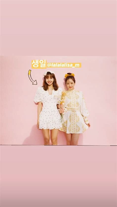 200327 Jisoo Instagram Story Update With Lisa Kpopping
