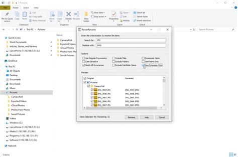 如何使用 Powertoys Powerrename 工具在 Windows 10 中批量重命名文件