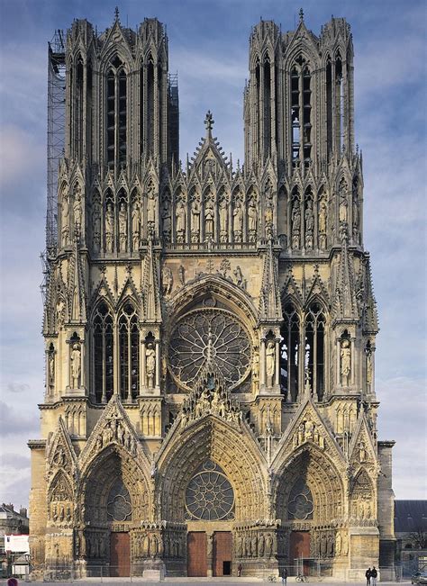 Reims Cathedral France Gothic 1211 1275 Gothic Architecture Reims