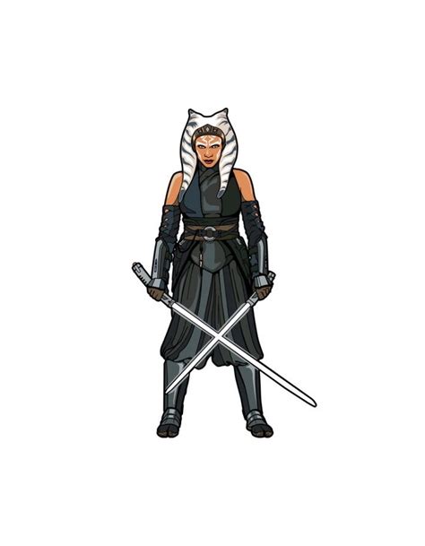 Figpin Ahsoka Tano 735 Star Wars The Mandalorian Collectible Pin