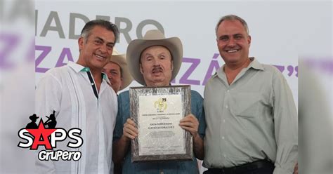 Servando Cano Recibe Reconocimiento El Día Del Ganadero” En Nl