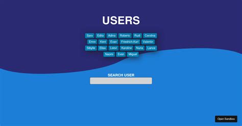Searchtsx Fusejs Codesandbox