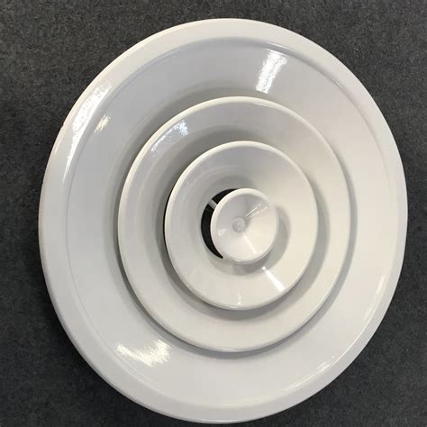 Hvac Aluminum Return Round Ceiling Diffuser For Air Vent Round