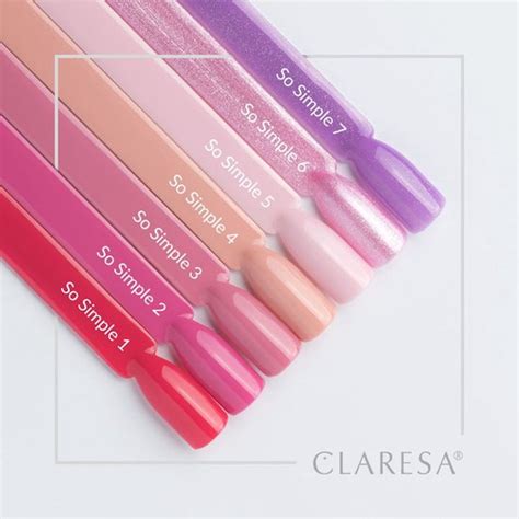 Claresa Uvled Gelllak So Simple 7 5ml