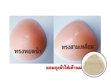 นมปลอม เต้านมปลอม มีถุงผ้าเต้านม Oeyshop Center Thaipick
